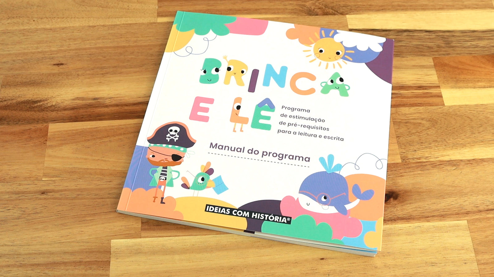 Brinca e lê · Kit pedagógico